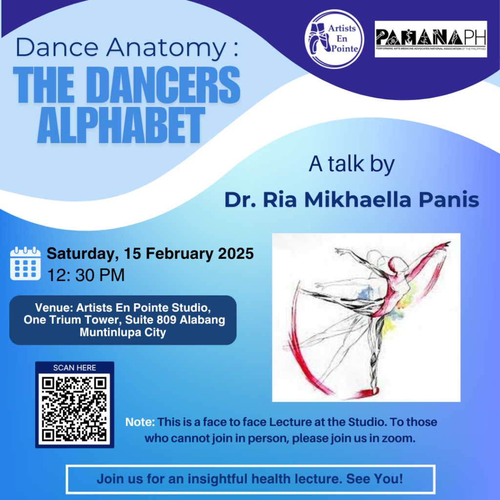 Dance Anatomy at Artists En Pointe Dance Studio – Jennifer Marie J ...